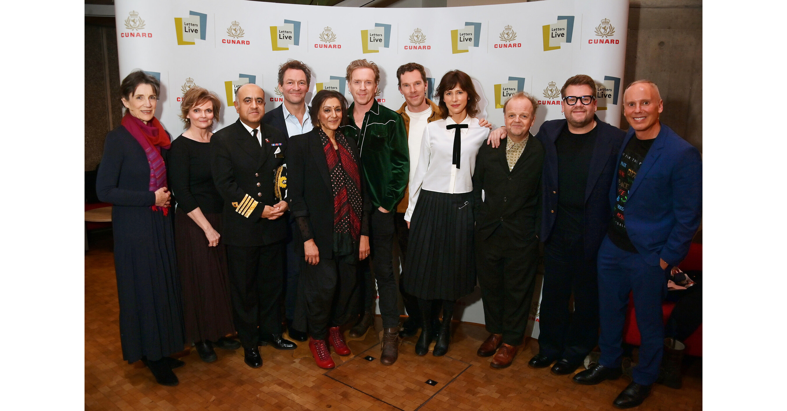 Benedict Cumberbatch, James Corden, Toby Jones, Damian Lewis, Rob ...