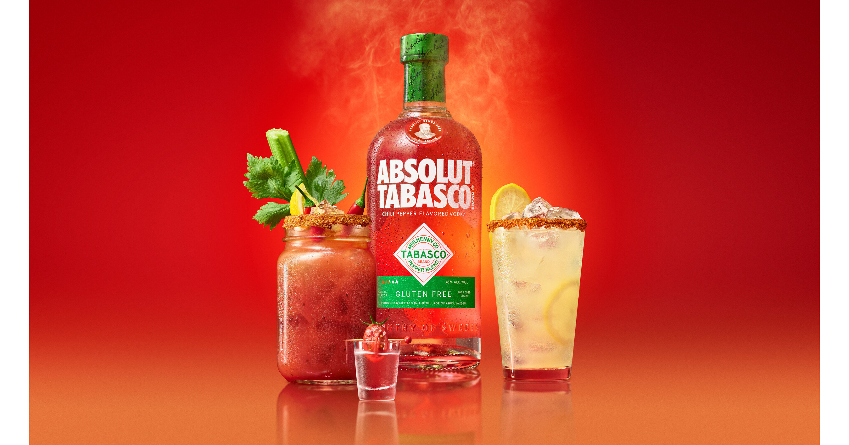 COMING IN HOT: ABSOLUT® AND TABASCO® BRAND LAUNCH UNIQUE SPICY VODKA