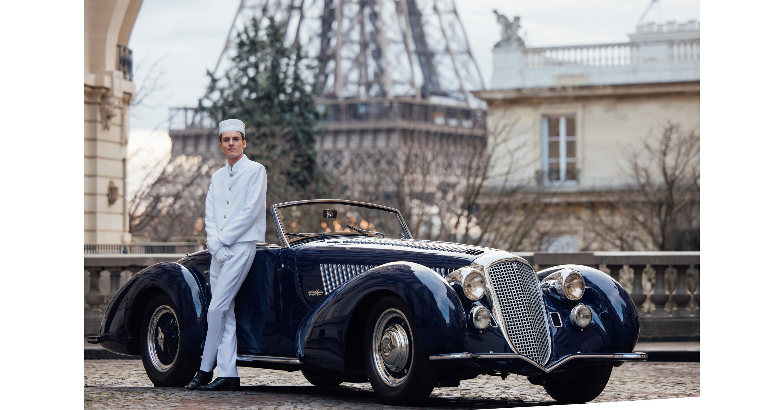 1938 ALFA ROMEO 8C 2900B WINS THE PENINSULA CLASSICS BEST OF THE BEST AWARD
