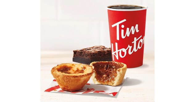 Tim Hortons® debuts new Custard Tart and Pecan Butter Tart as the ...