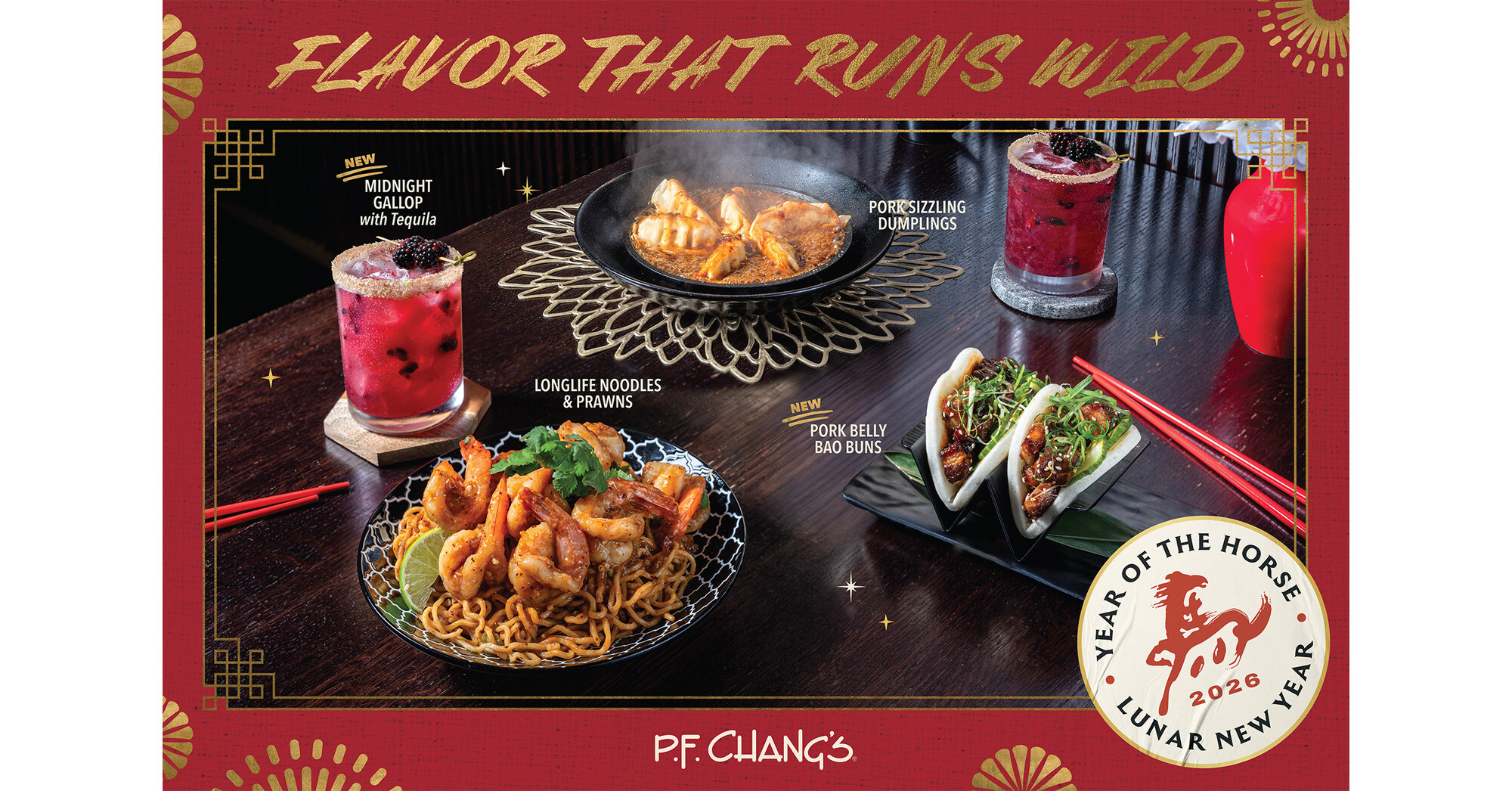 P.F. Chang's Rings in Lunar New Year with Year of the Horse-Inspired ...