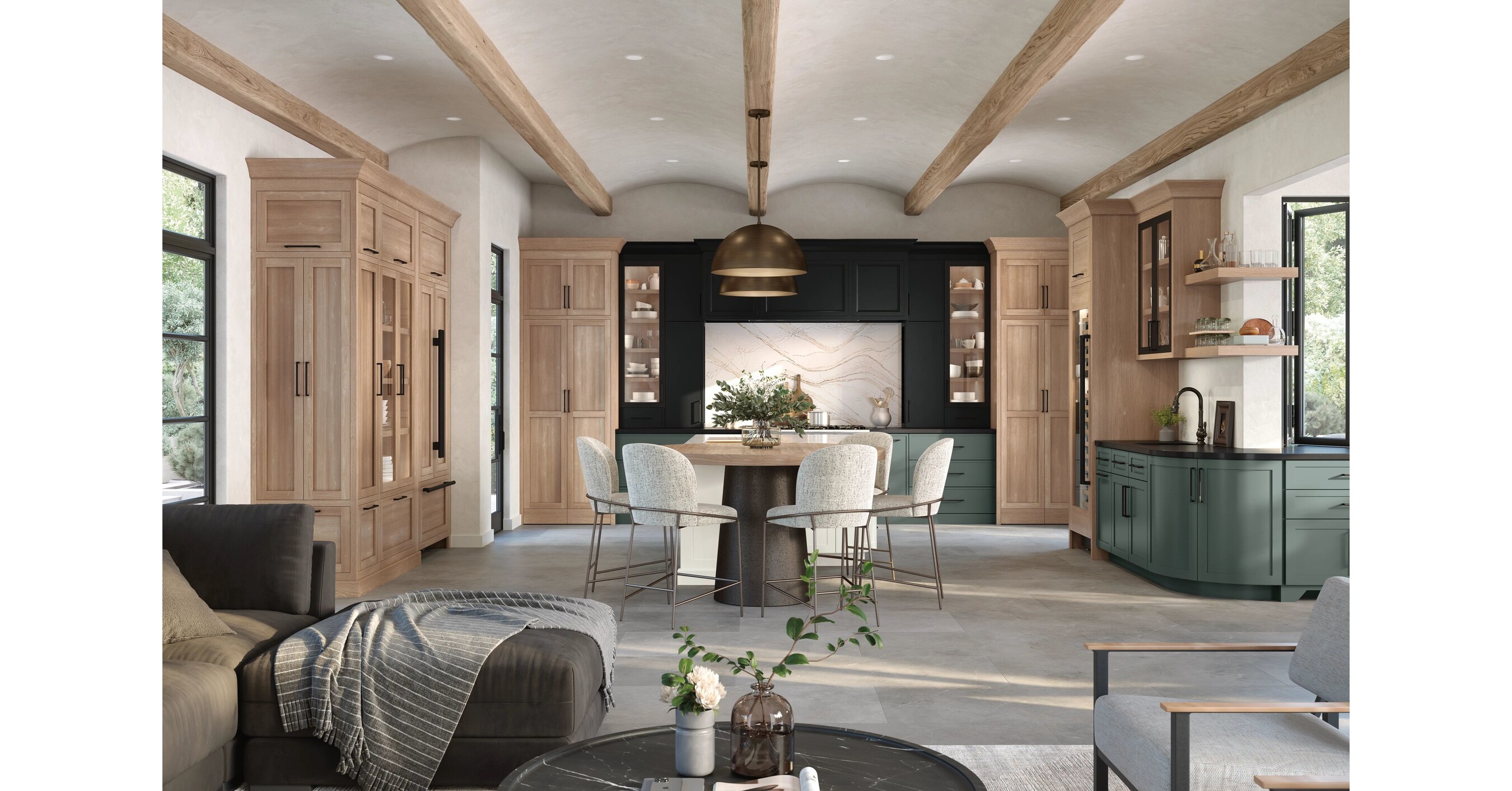 MasterBrand and Cambria Collaborate on Feature Kitchen at KBIS 2026