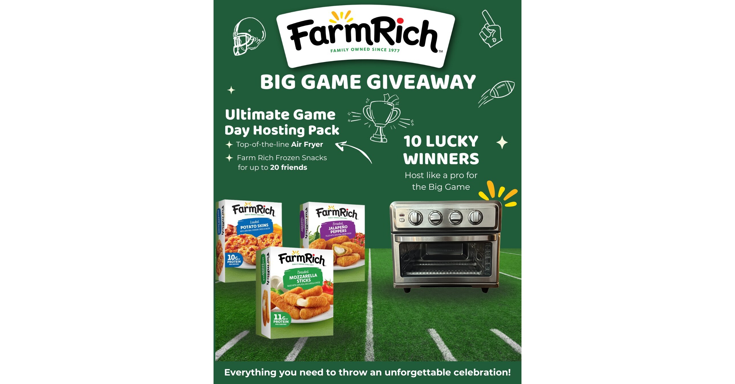 Farm Rich Teams Up with Football Insider Laura Rutledge to Help Fans ...