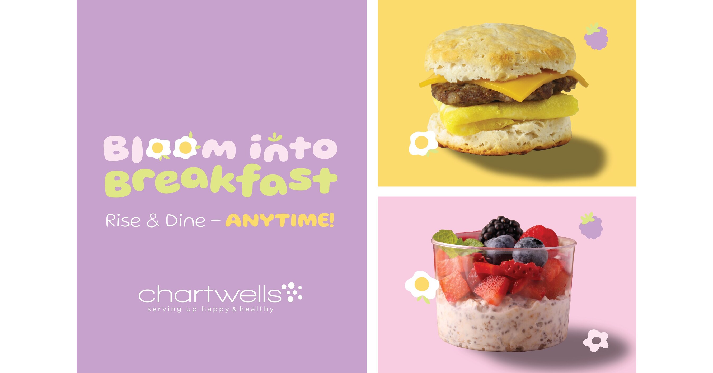 Fresh Flavor Takes Center Plate as Chartwells K12 Launches "Bloom Into ...