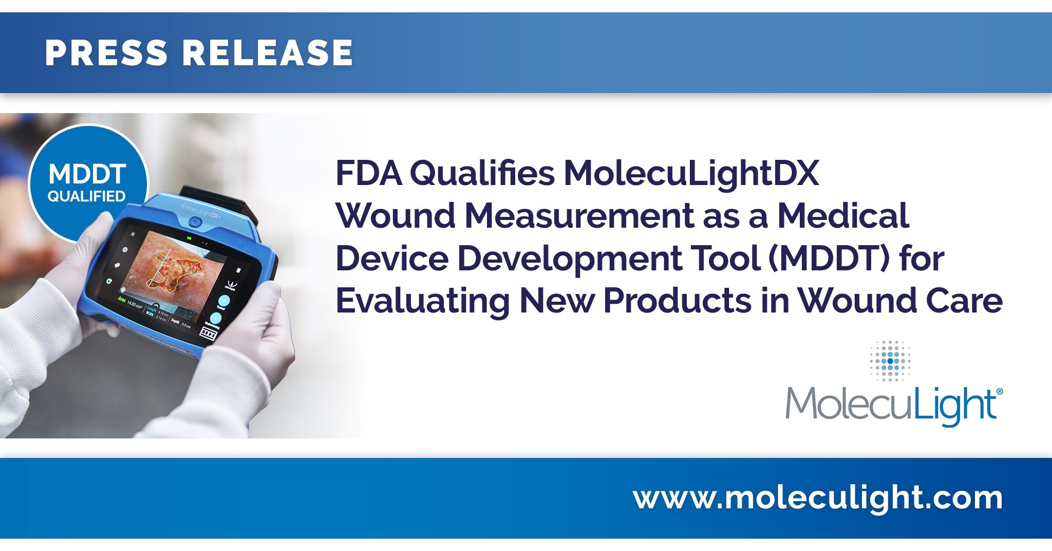 FDA Qualifies MolecuLightDX Wound Measurement as a Medical Device ...