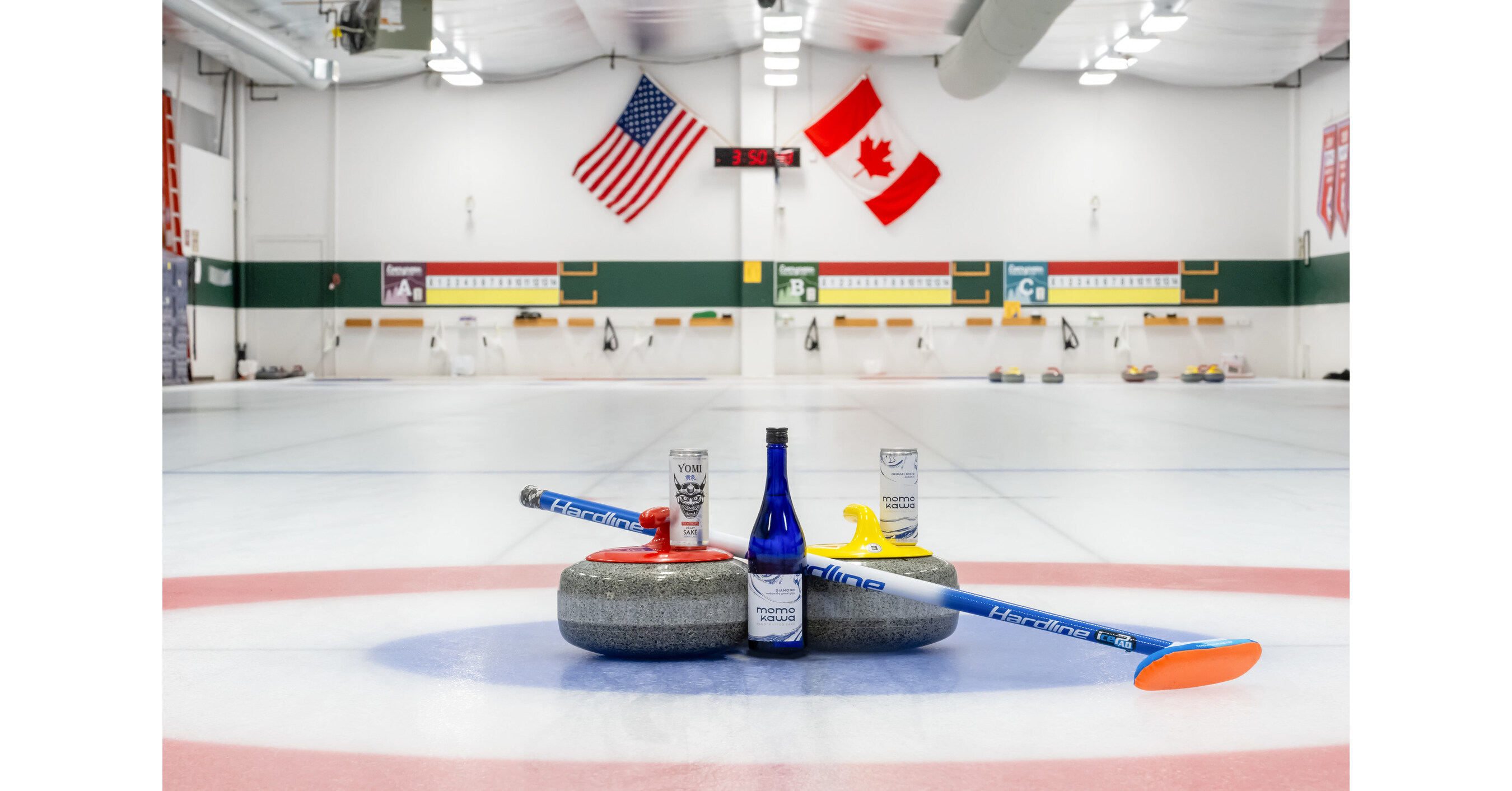 SakéOne and USA Curling Men's Team Casper Explore Saké on the Rocks