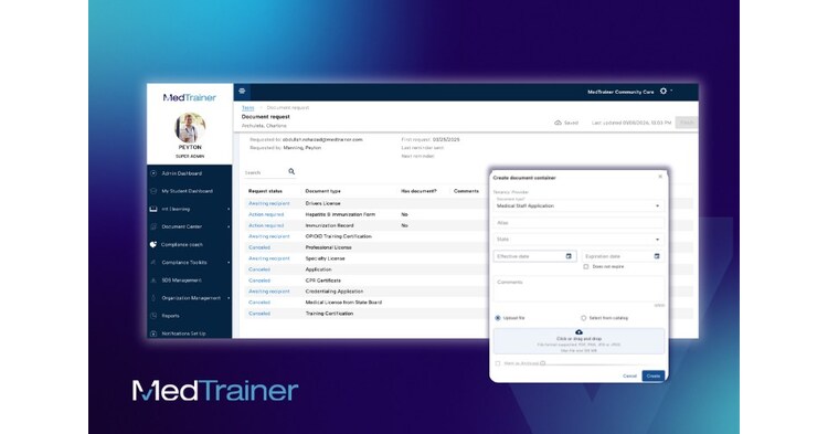 MedTrainer Introduces Faster Provider Onboarding With AI-Driven ...
