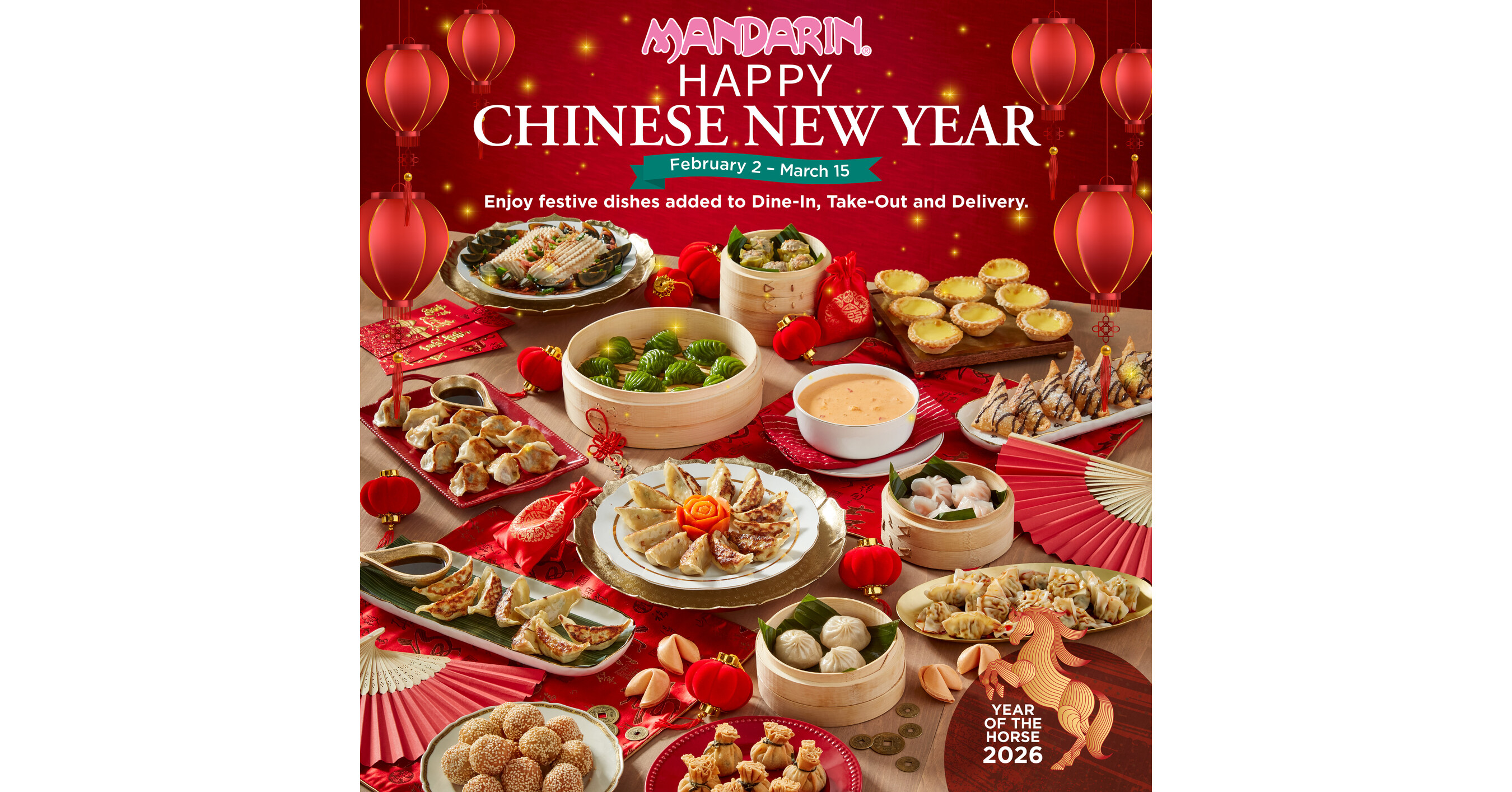 Mandarin Rings in Chinese New Year with a Delicious Celebration!
