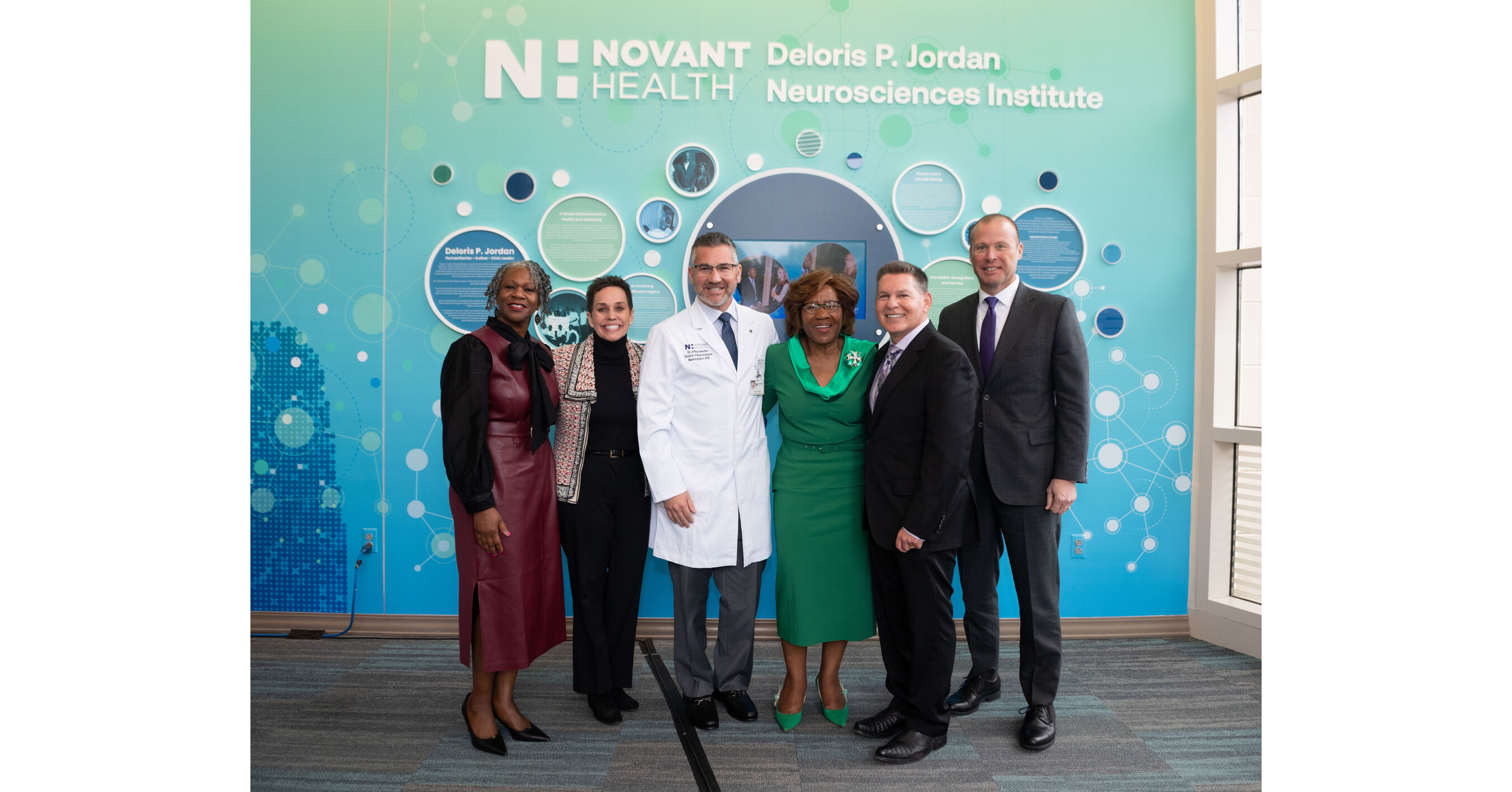 Novant Health dedicates Novant Health Deloris P. Jordan Neurosciences ...