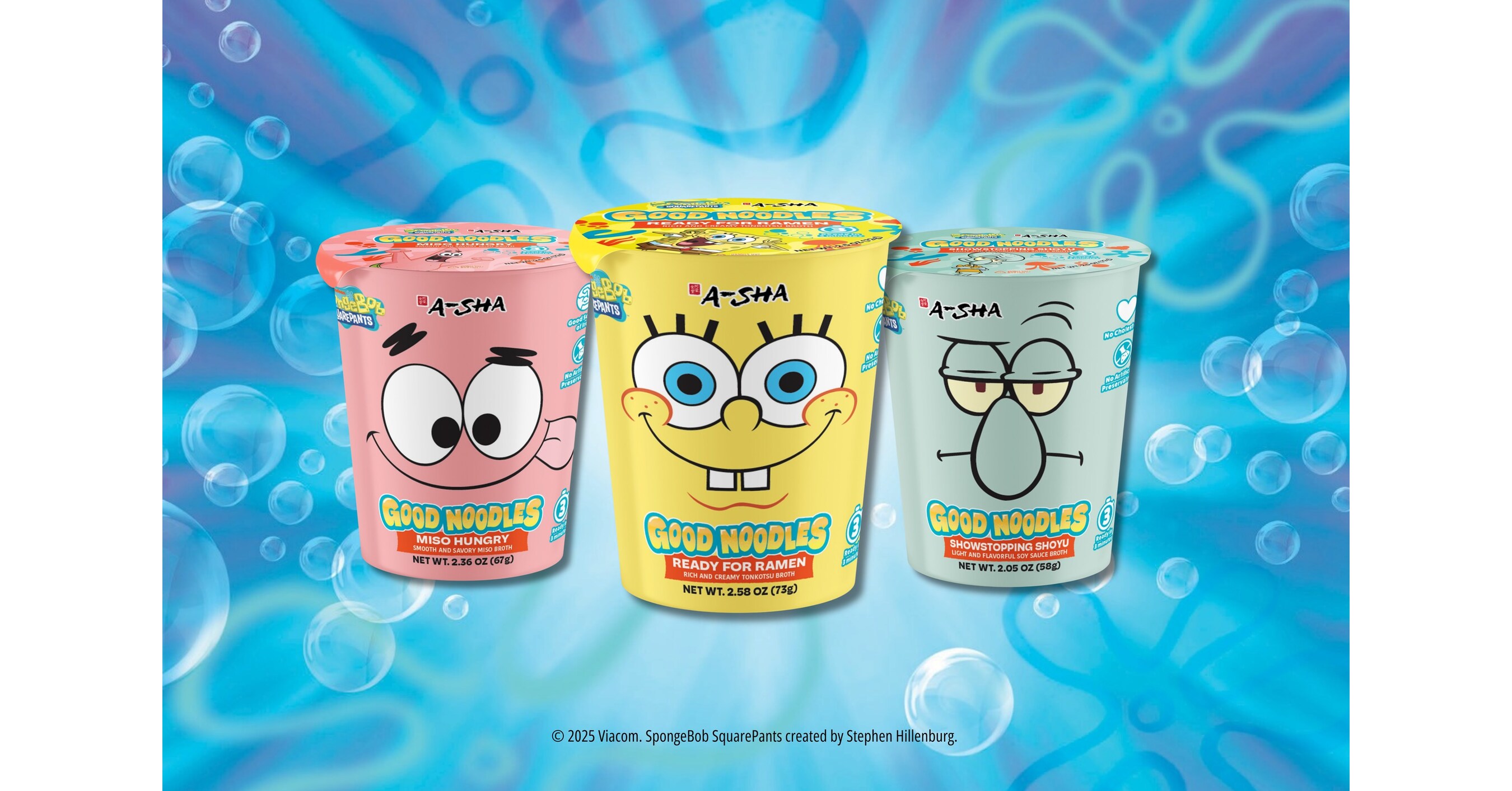 A-Sha Becomes a "Good Noodle" with First-Ever SpongeBob SquarePants ...