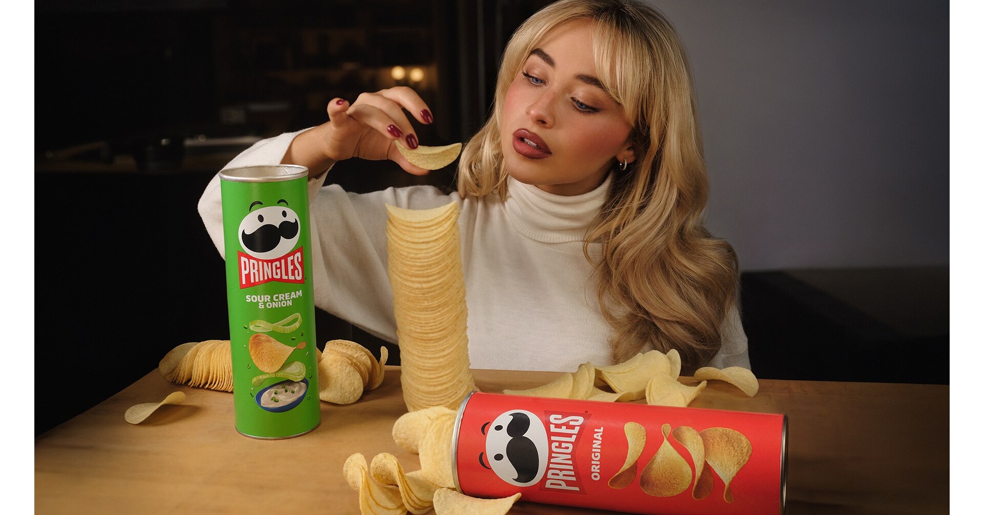 PRINGLES® GIVES FANS A TASTE OF LOVE WITH ONCE YOU POP STAR SABRINA ...