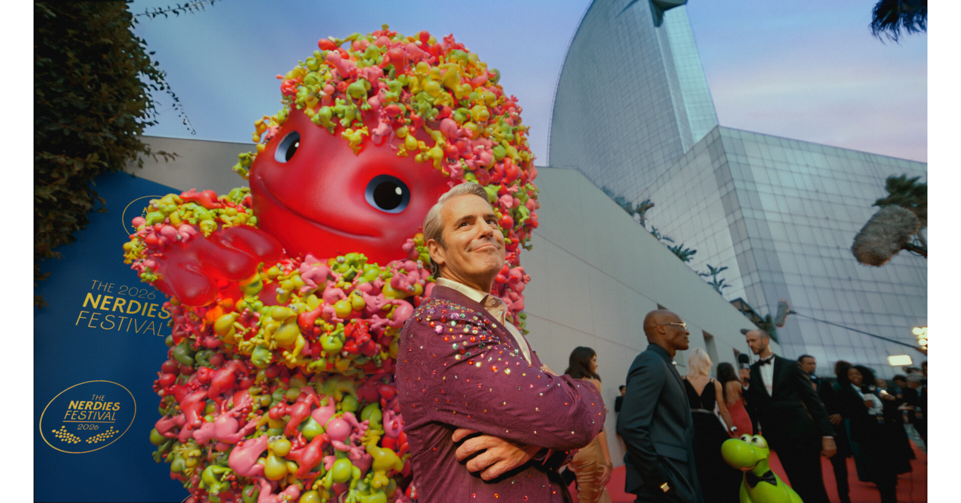 NERDS® Brings Its "Gummy" Character and Its Taste Bud, Andy Cohen ...