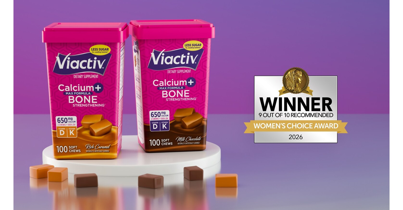Viactiv® Named 2026 Women's Choice Award® Recipient