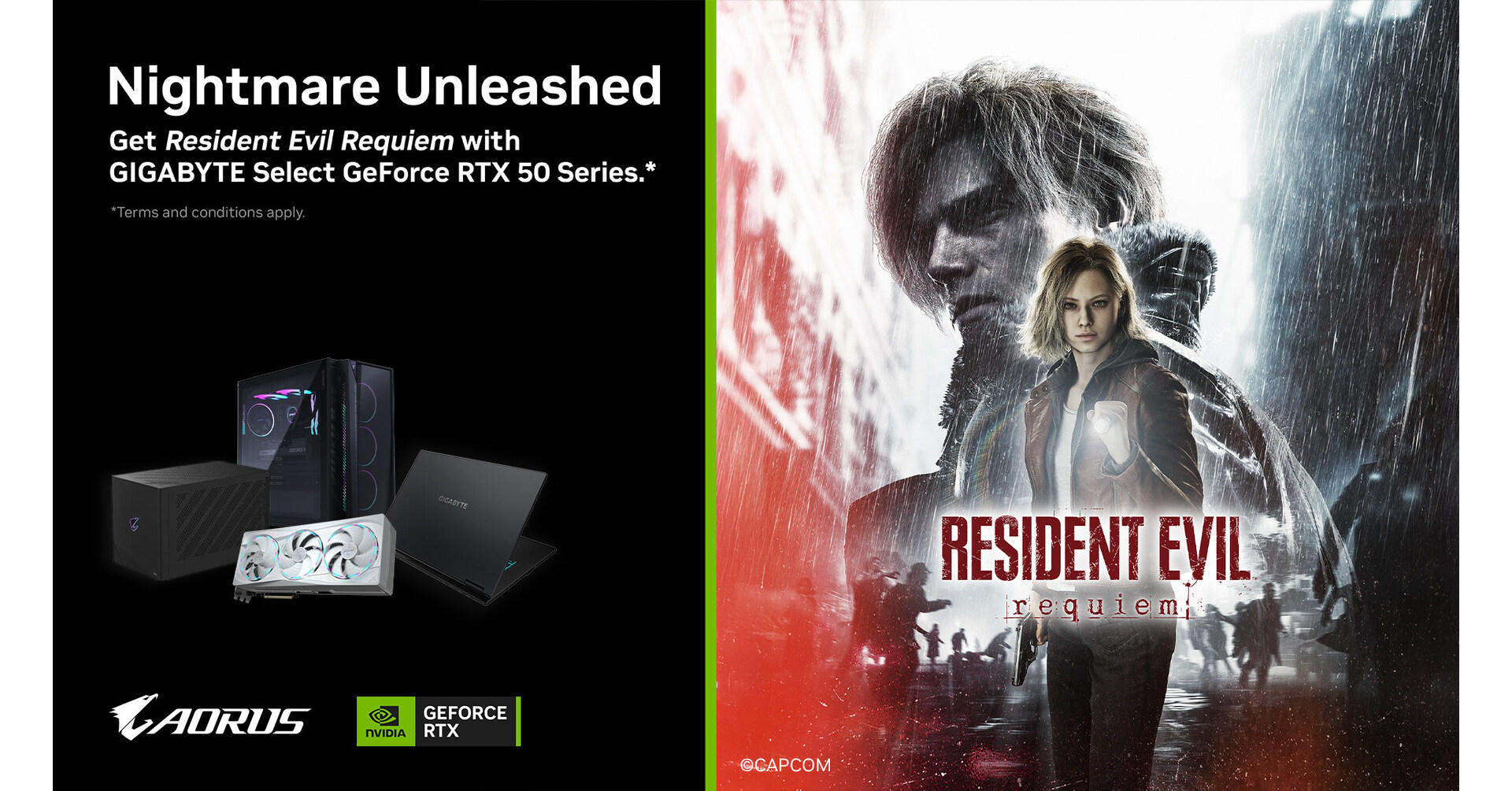 GIGABYTE se une à NVIDIA® GeForce RTX™ no lançamento de Resident Evil ...