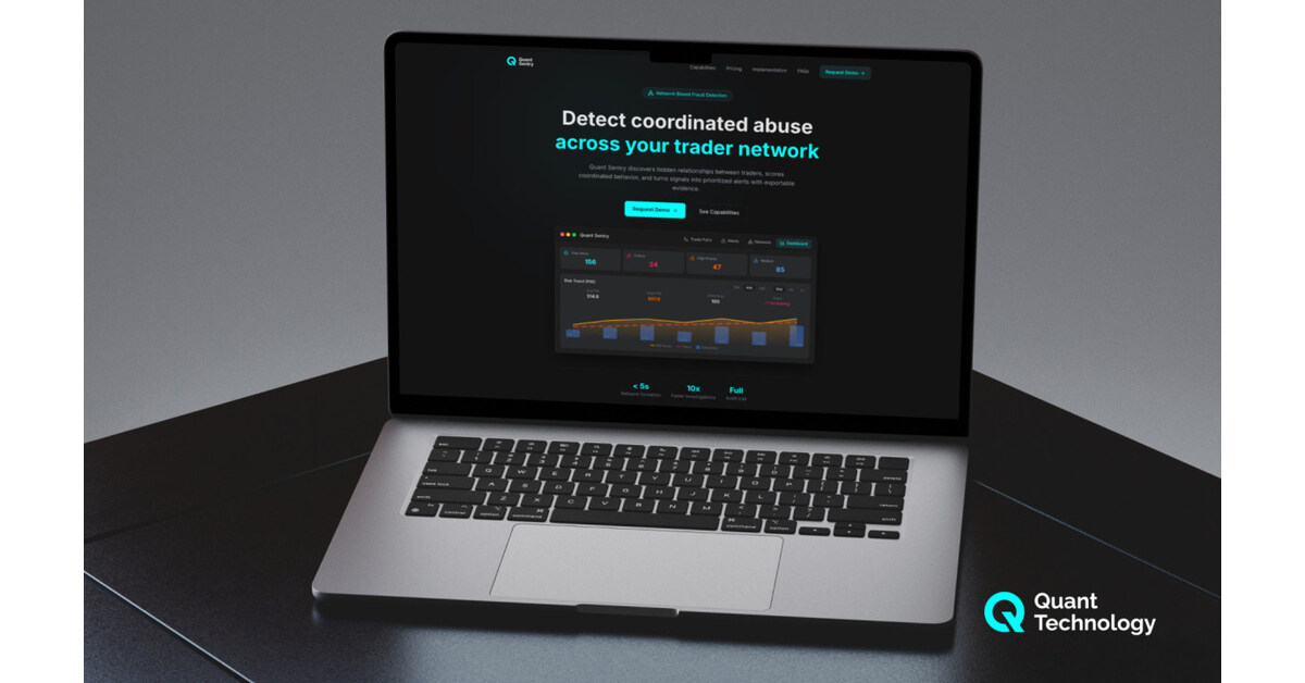 Quant Technology Group Launches QuantSentry, an AI-Native Risk Platform ...