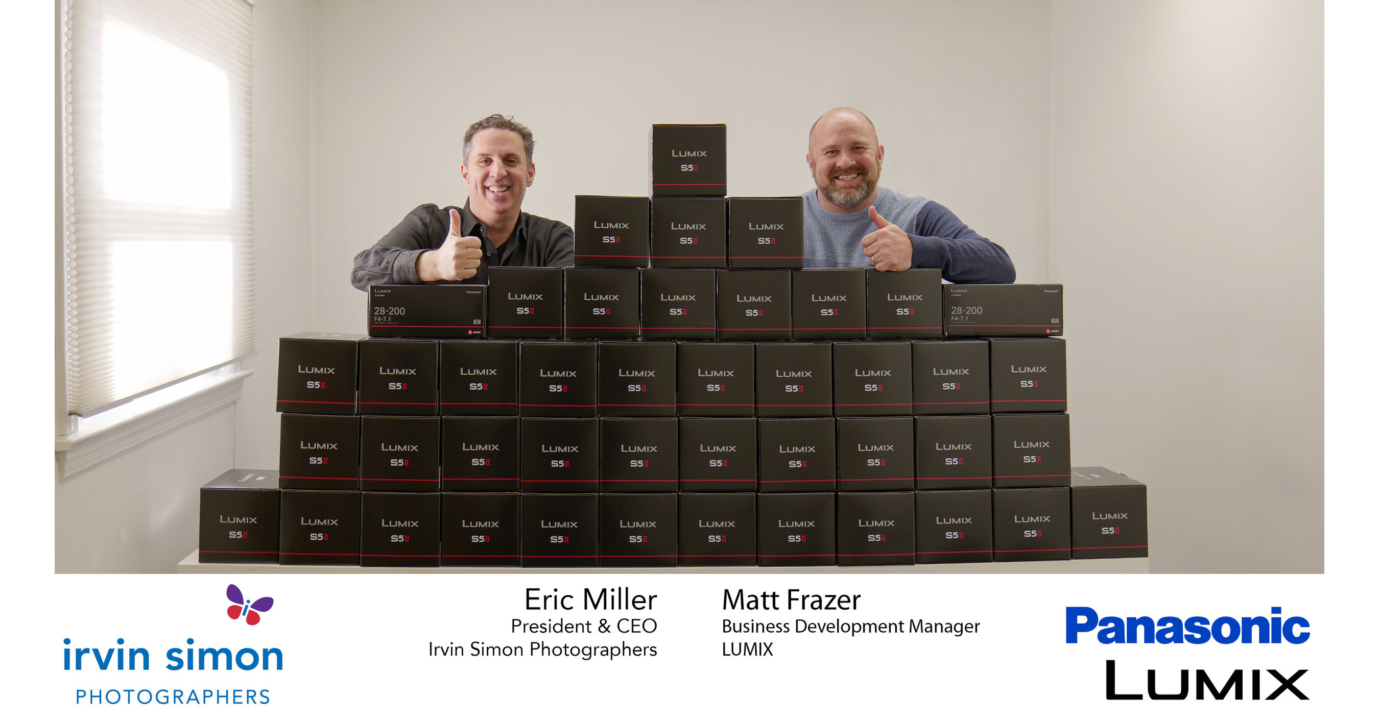 Panasonic LUMIX and Irvin Simon Announce Strategic Partnership Naming ...