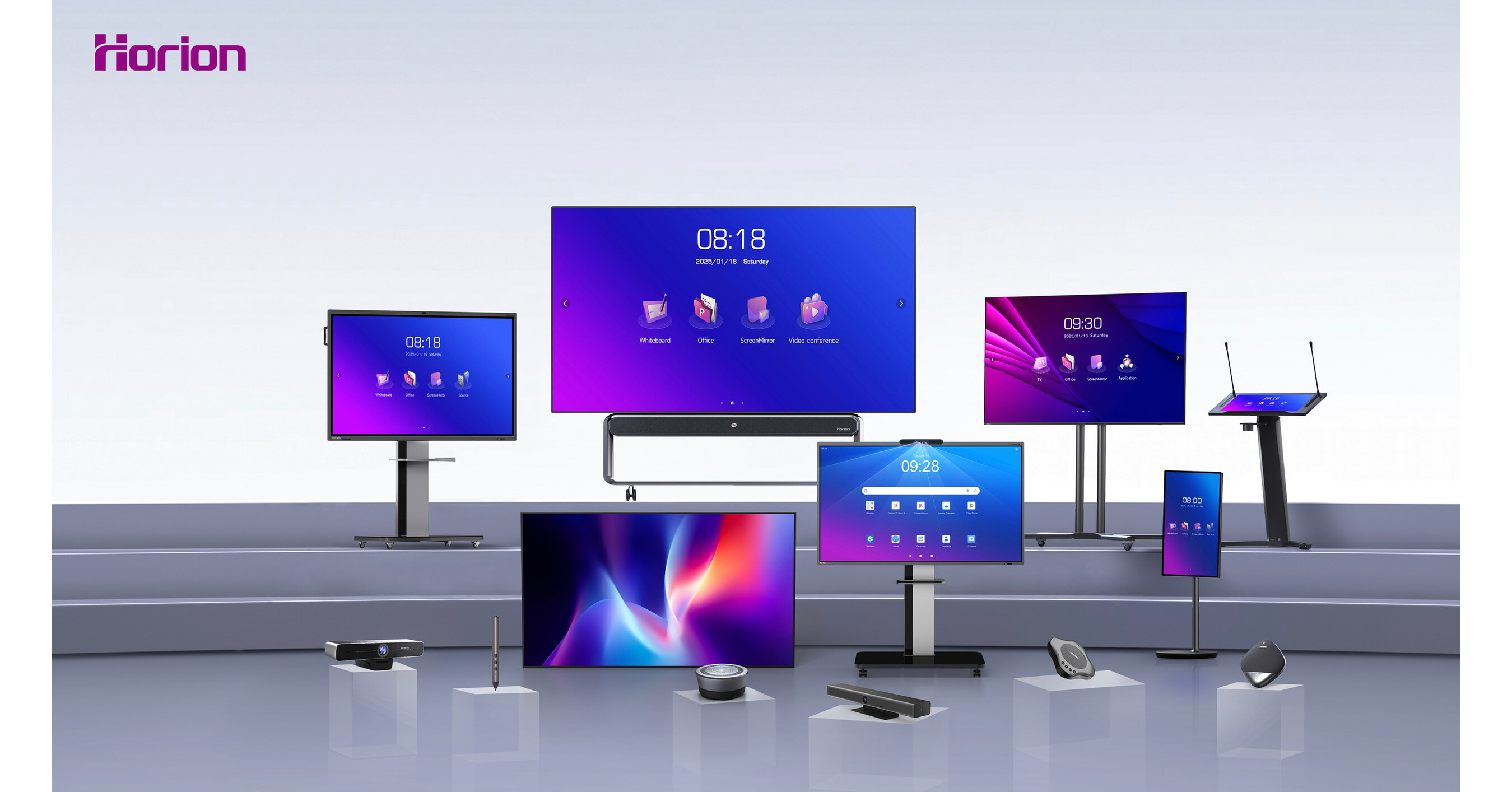 Horion to Showcase M6APro V2 Interactive Flat Panel Display with Quad ...