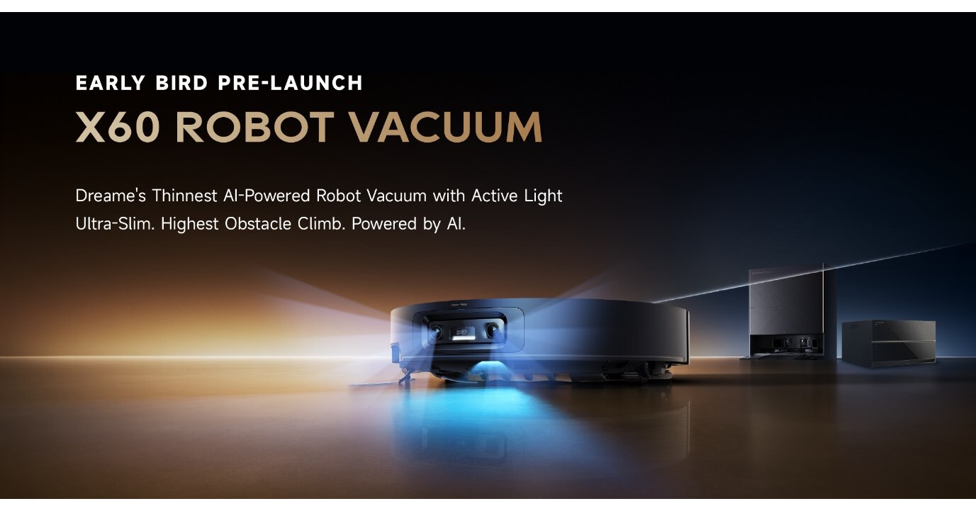 Dreame Singapore Debuts X60 Ultra: The Ultra-Slim AI-Powered Robot ...
