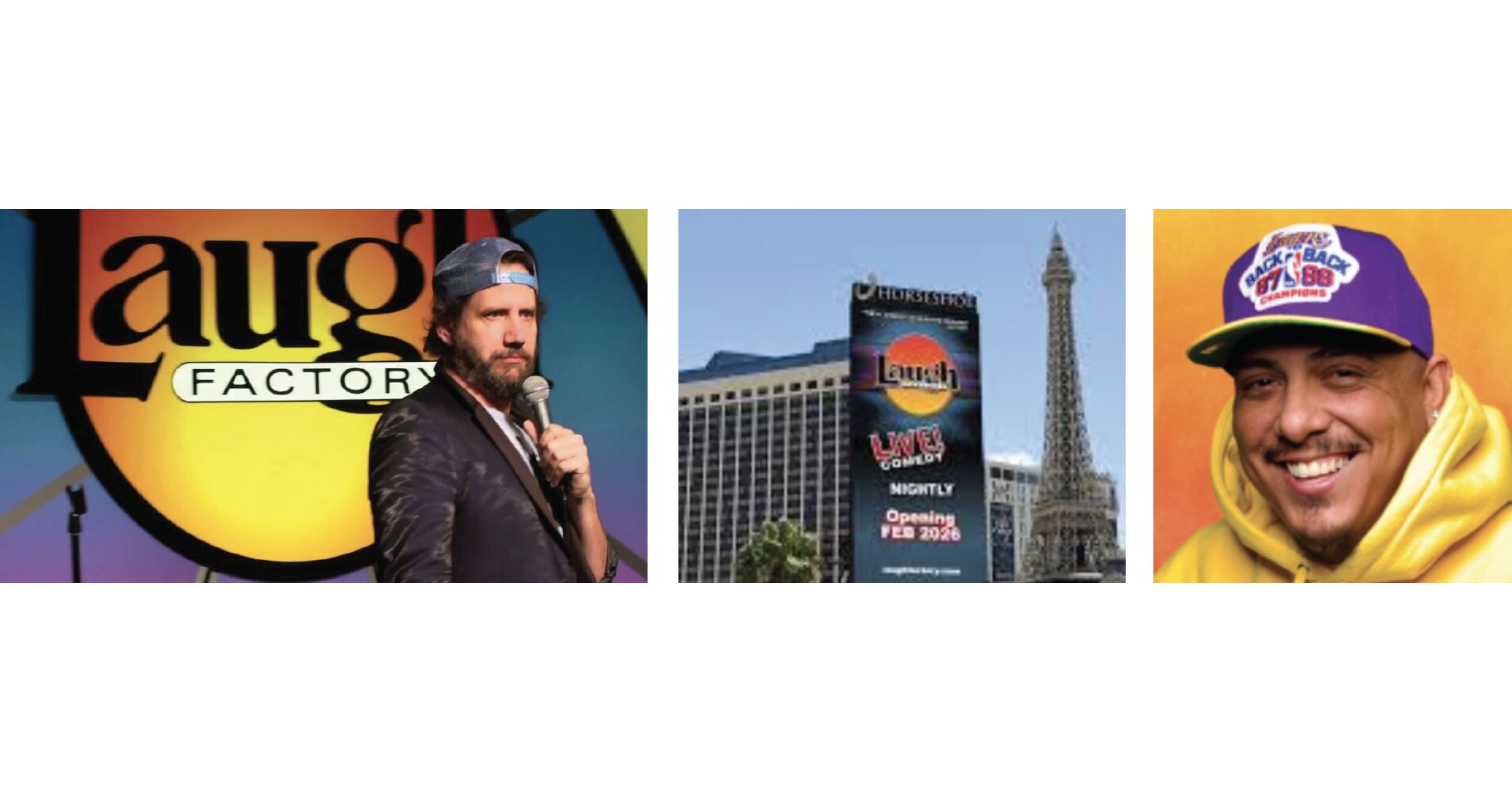 LAUGH FACTORY OPENS ITS NEW CLUB AT HORSESHOE LAS VEGAS WITH SOLD-OUT ...