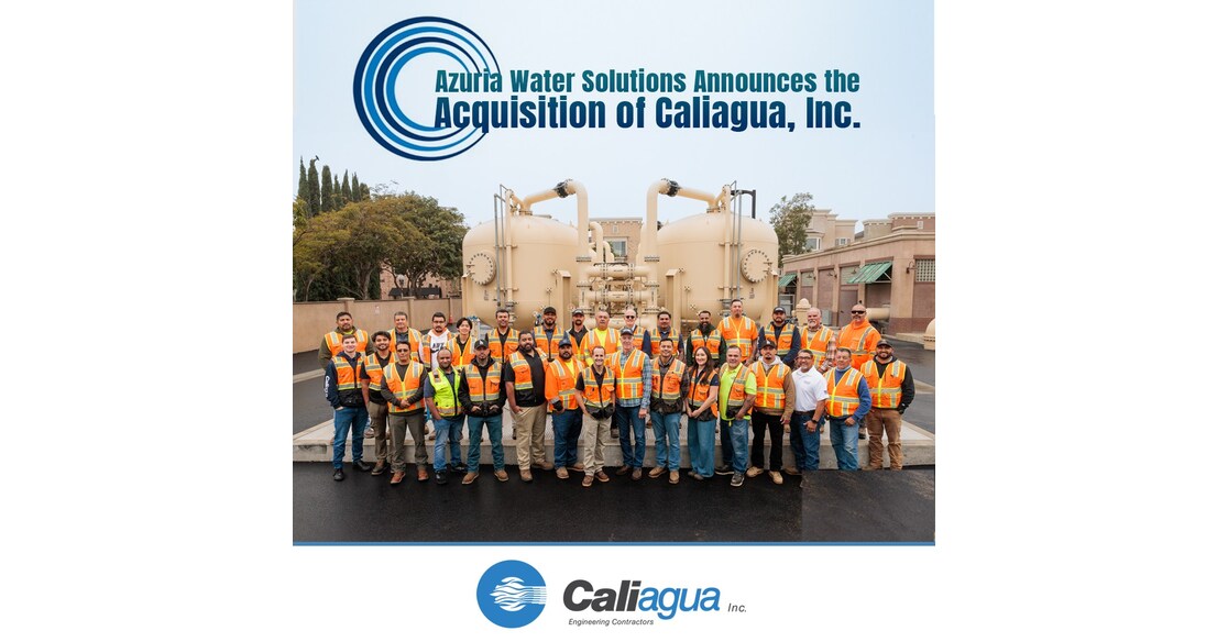Azuria Water Solutions Announces the Acquisition of Caliaua, Inc.