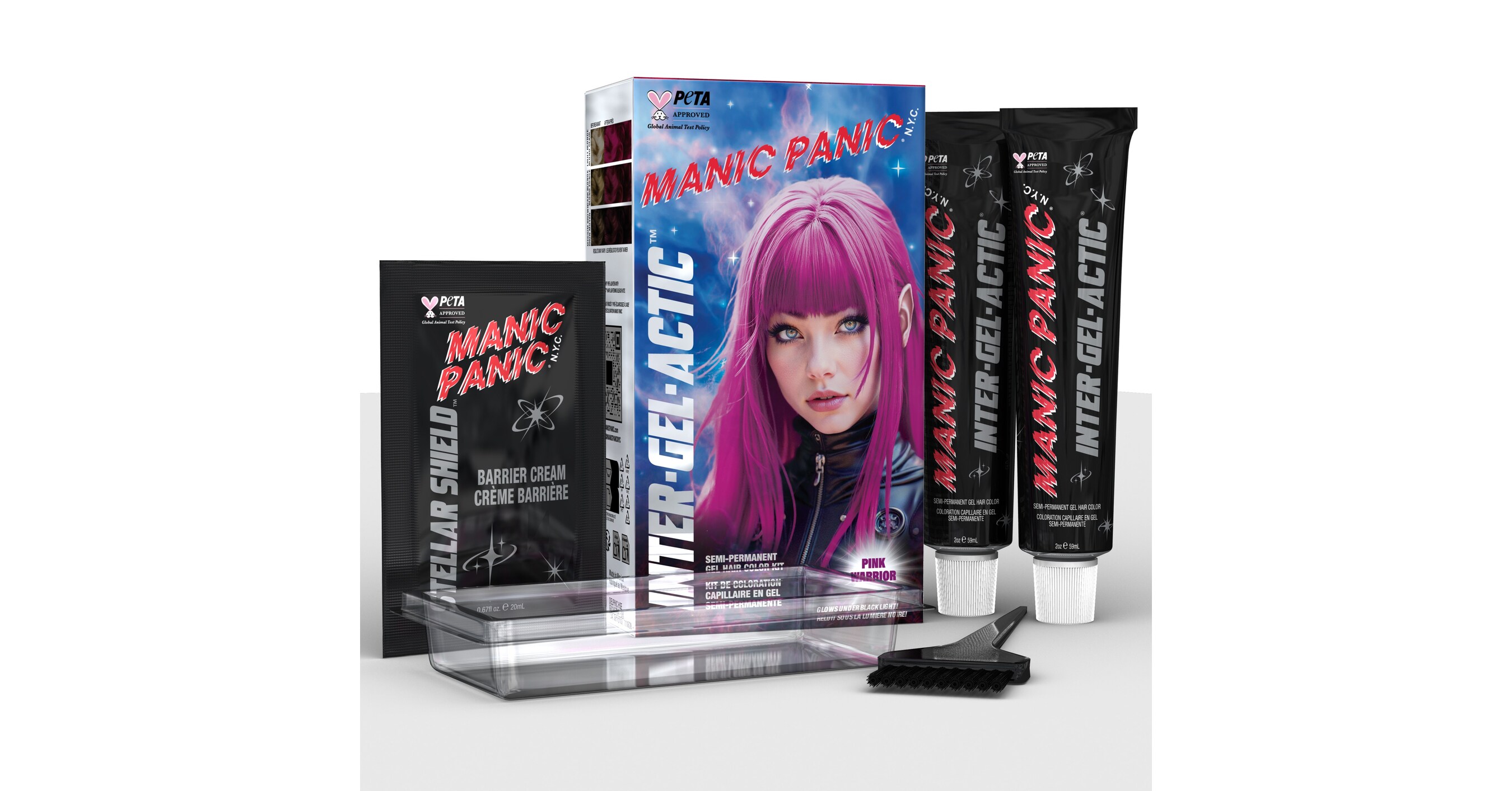 Manic Panic Goes Inter-Gel-Actic™ with Space-Age Color Collection