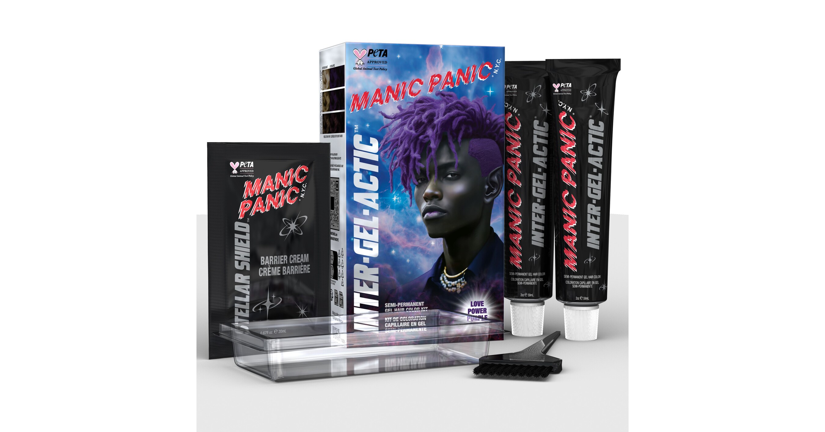 Manic Panic Goes Inter-Gel-Actic™ with Space-Age Color Collection