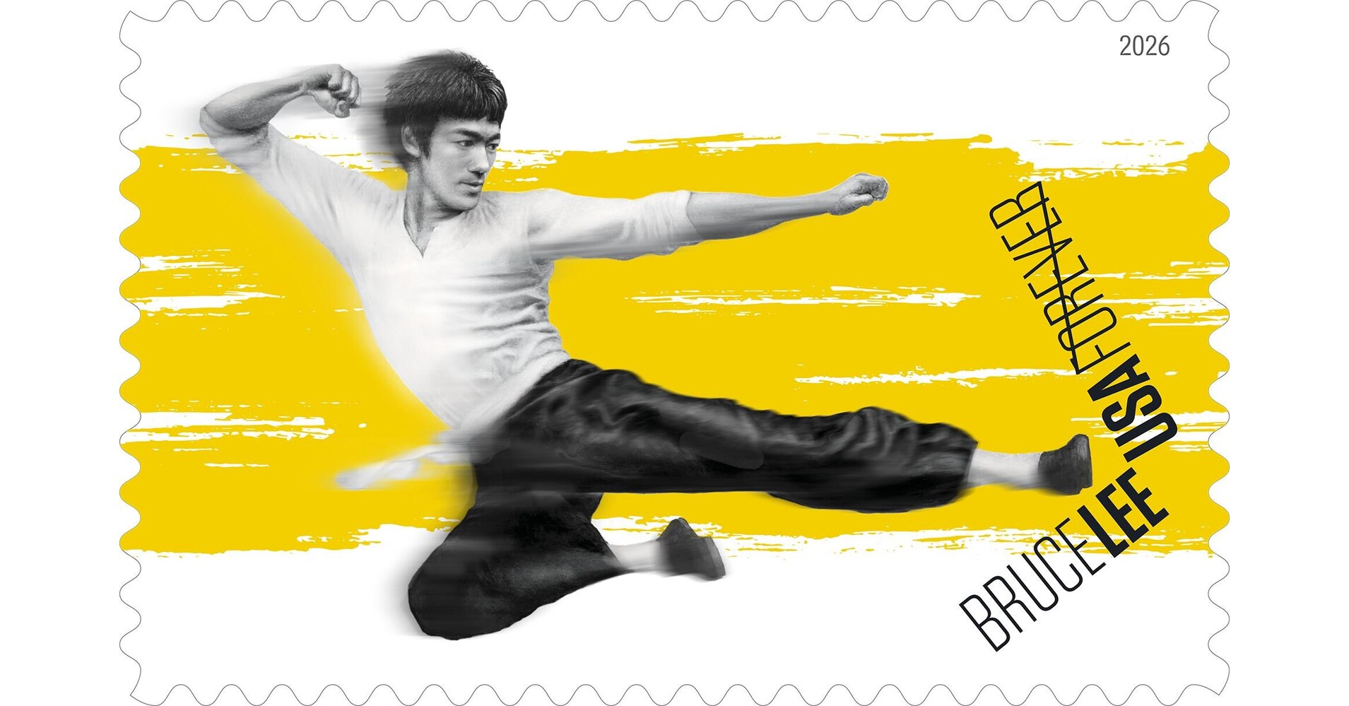 Postal Service Celebrates Bruce Lee