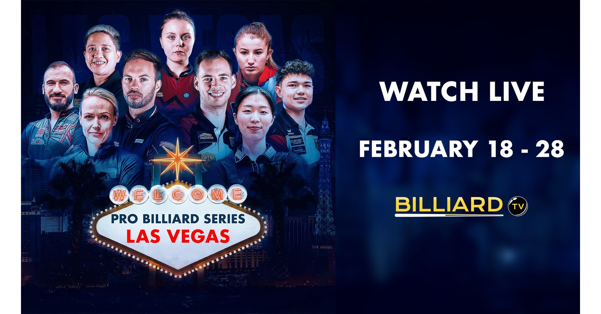 Billiard TV to Stream 300 Hours of Live Events Over Next 50 Days