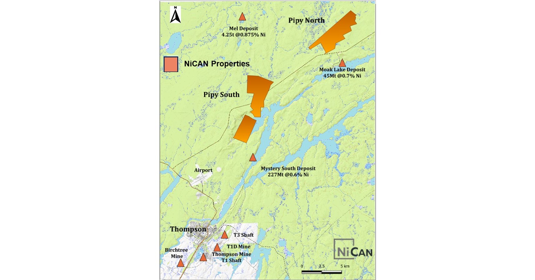 NiCAN - Additional Assays from New Near Surface Gold Discovery in ...