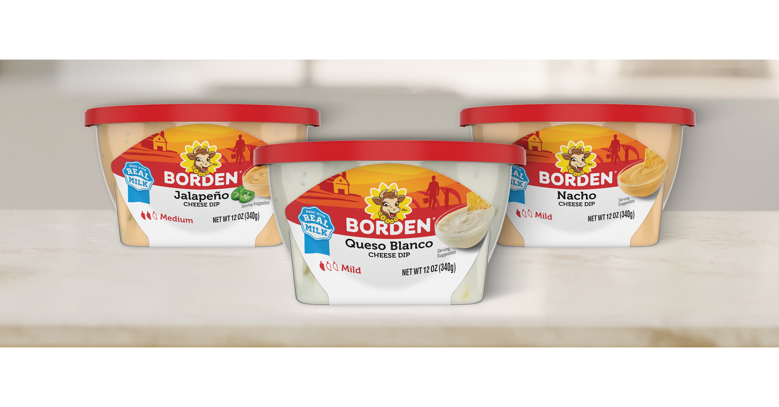 Game On: Borden® Cheese Unpacks Three Craveworthy Cheese Dip Varieties