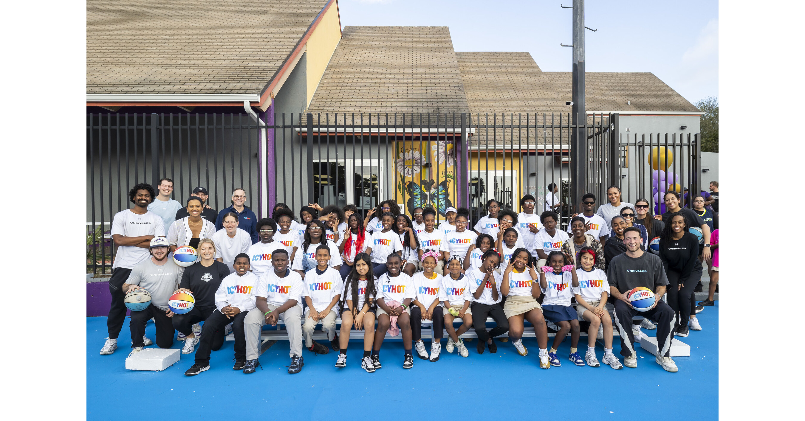 ICY HOT® AND UNRIVALED UNVEIL LATEST COMEBACK COURT AT BELAFONTE ...
