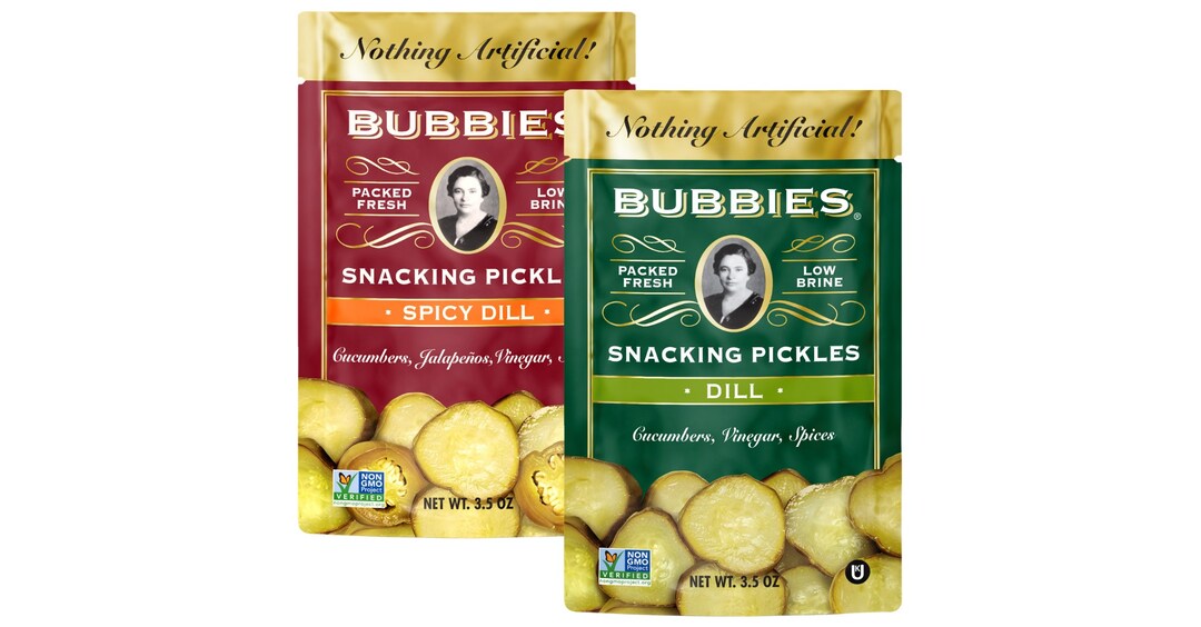 Bubbies Redefines the Snacking Pickle with First-of-Its-Kind Clean ...