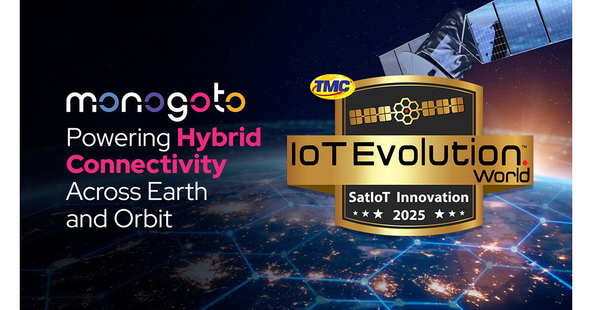 Monogoto Receives 2025 Satellite IoT Innovation Award from IoT ...