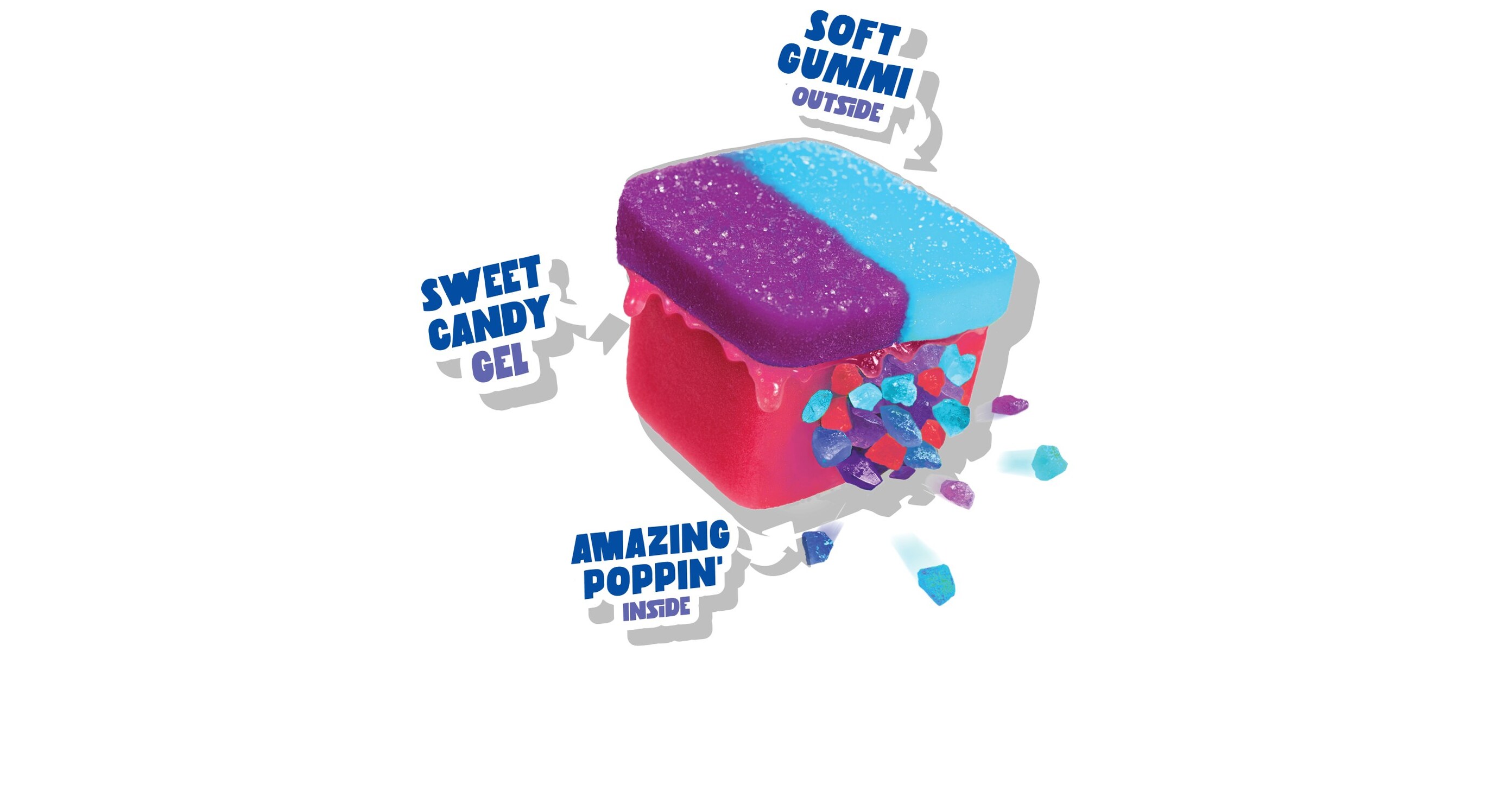 Meet Gummi Popz™ The World's First Gummy Candy that Pops