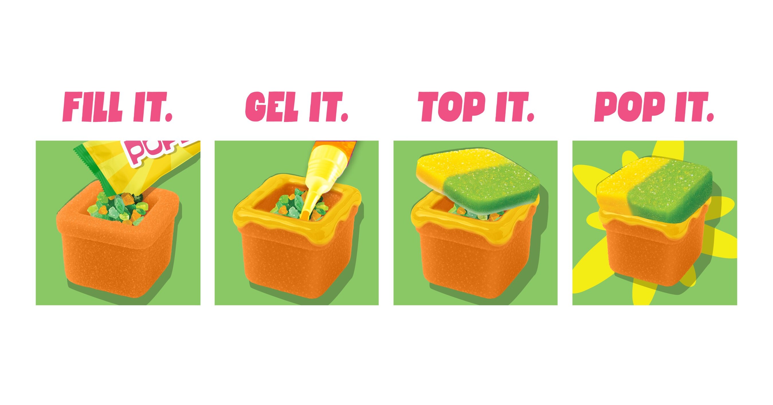 Meet Gummi Popz™ The World's First Gummy Candy that Pops