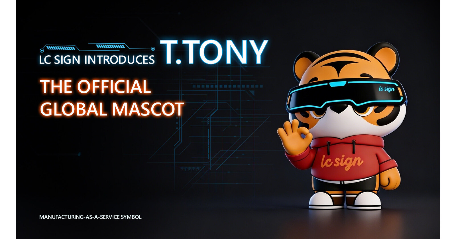 LC Sign Launches Official Mascot T.Tony, Humanizing Its Global LC-MaaS ...