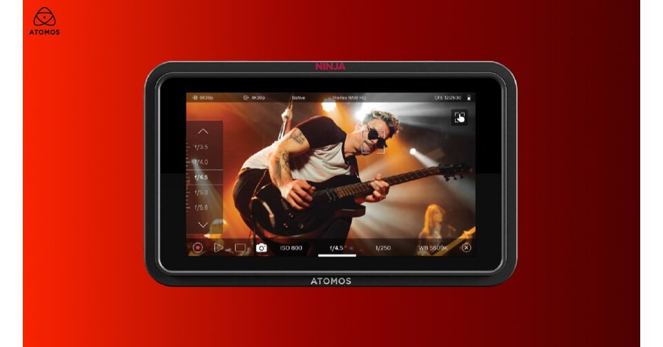Atomos Announces Ninja RAW 5.2" HDMI HDR Monitor-Recorder; More Info at B&H