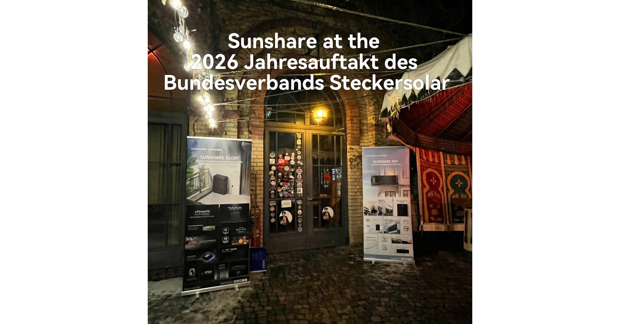 Sunshare Ray & Glory beim Jahresauftakt 2026 des Bundesverbands ...
