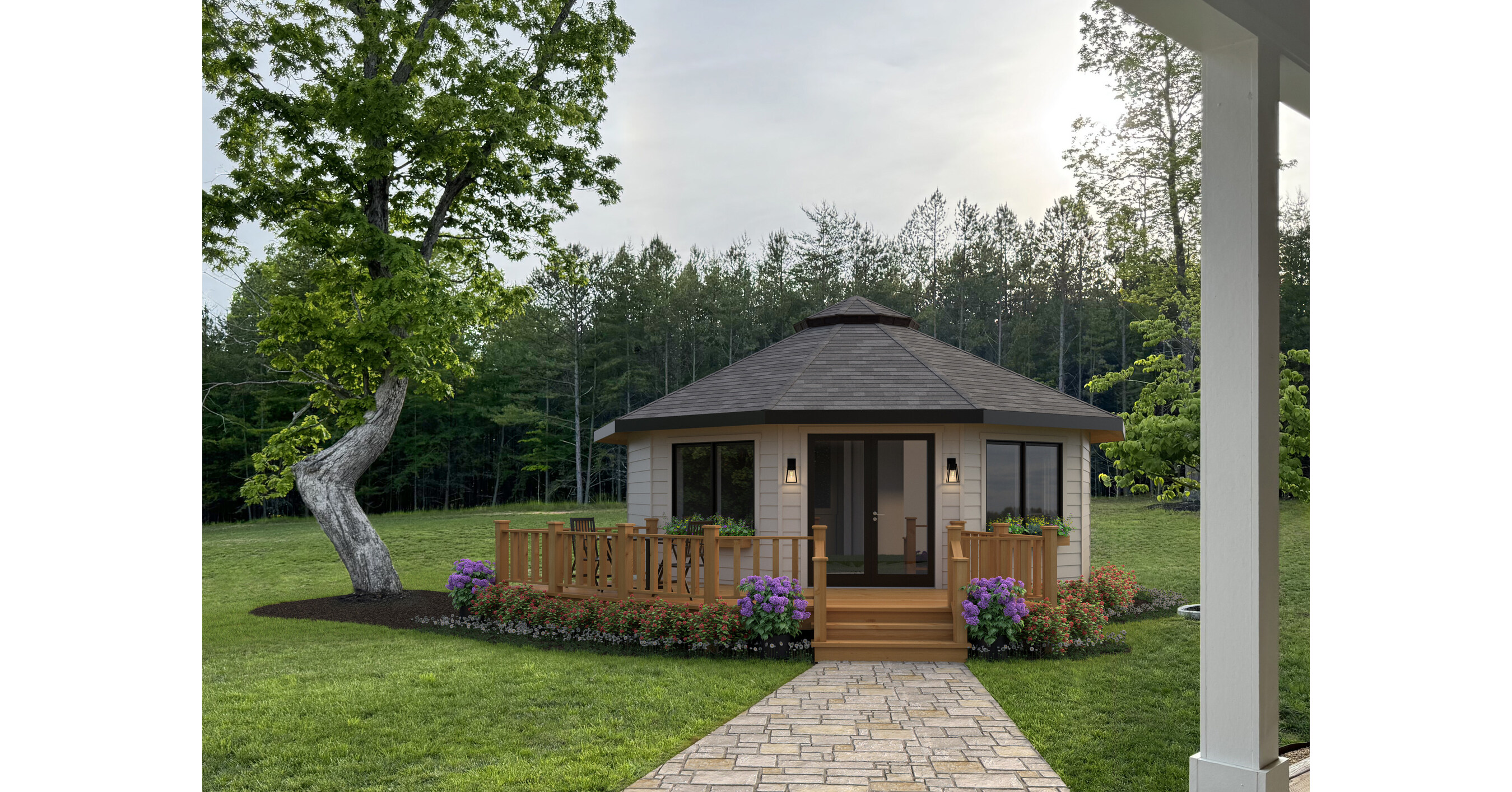 Deltec Homes Launches Backyard Cottages, a New Generation of Round ADUs