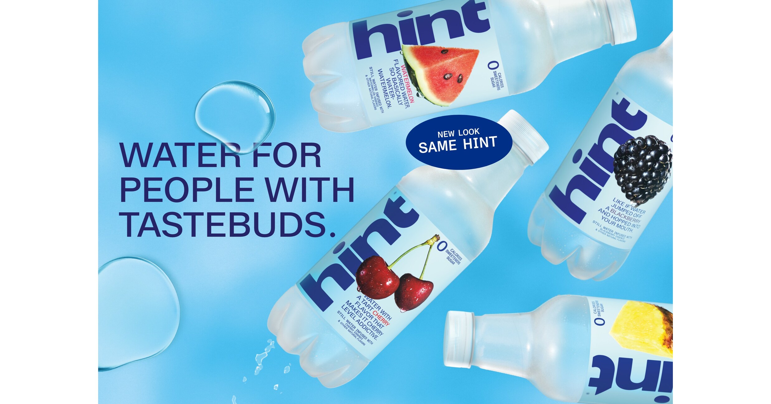 Hint Brings the Flavor to Water with Timely Brand Refresh