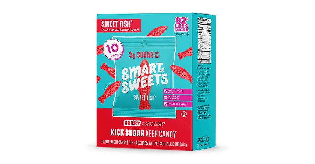 SMARTSWEETS BRINGS THEIR BEST-SELLING SWEET FISH TO COSTCO US NATIONWIDE