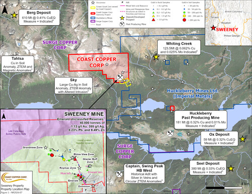 Coast Copper Highlights its Sweeney Silver Project and Congratulates ...