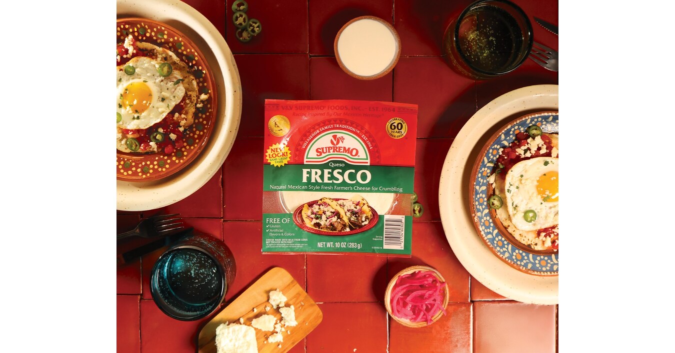 V&V Supremo® Introduces Refreshed Queso Fresco Packaging Featuring ...