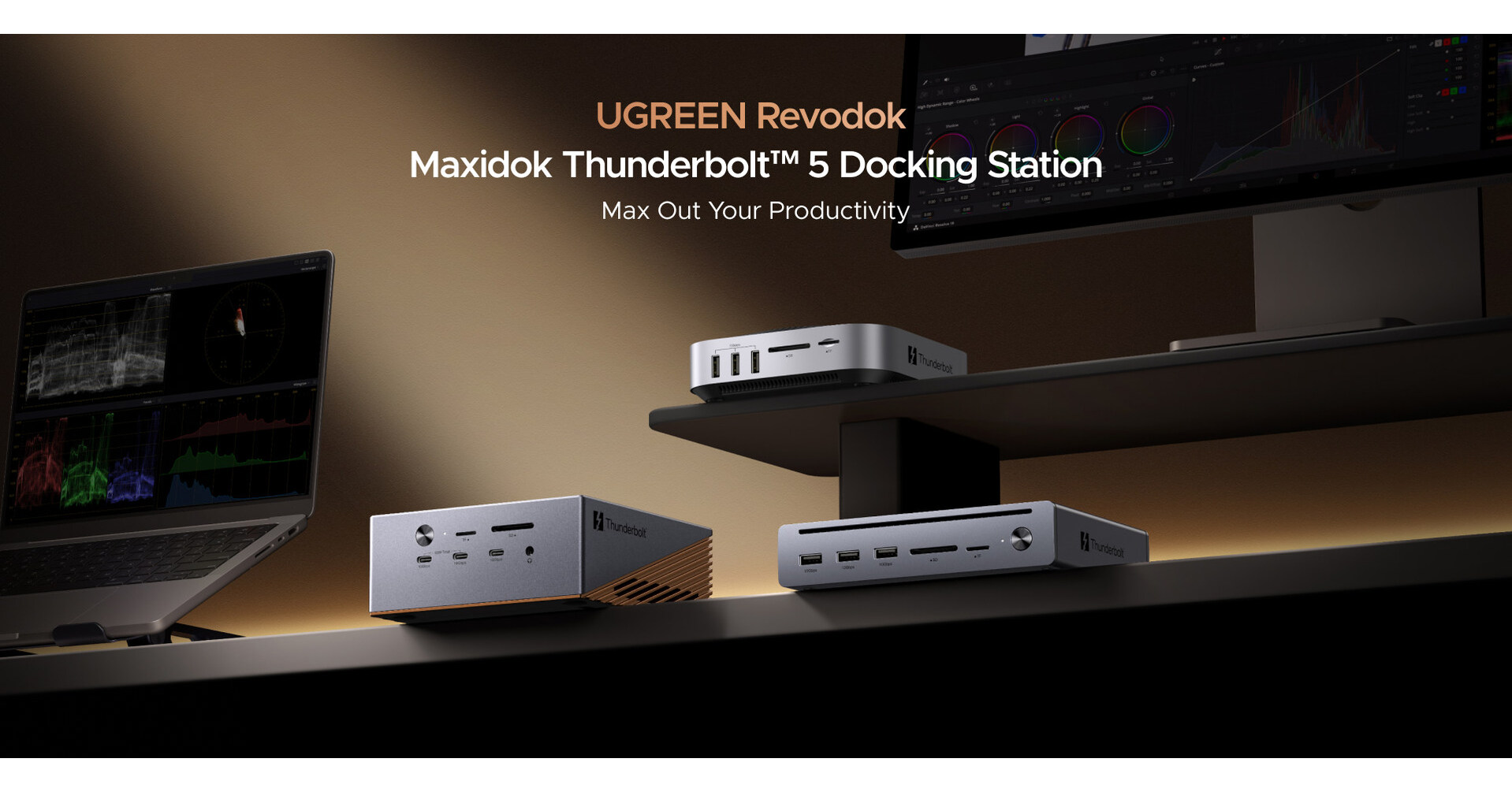 UGREEN Releases Next-Generation Thunderbolt™ 5 Docking Stations to Max ...
