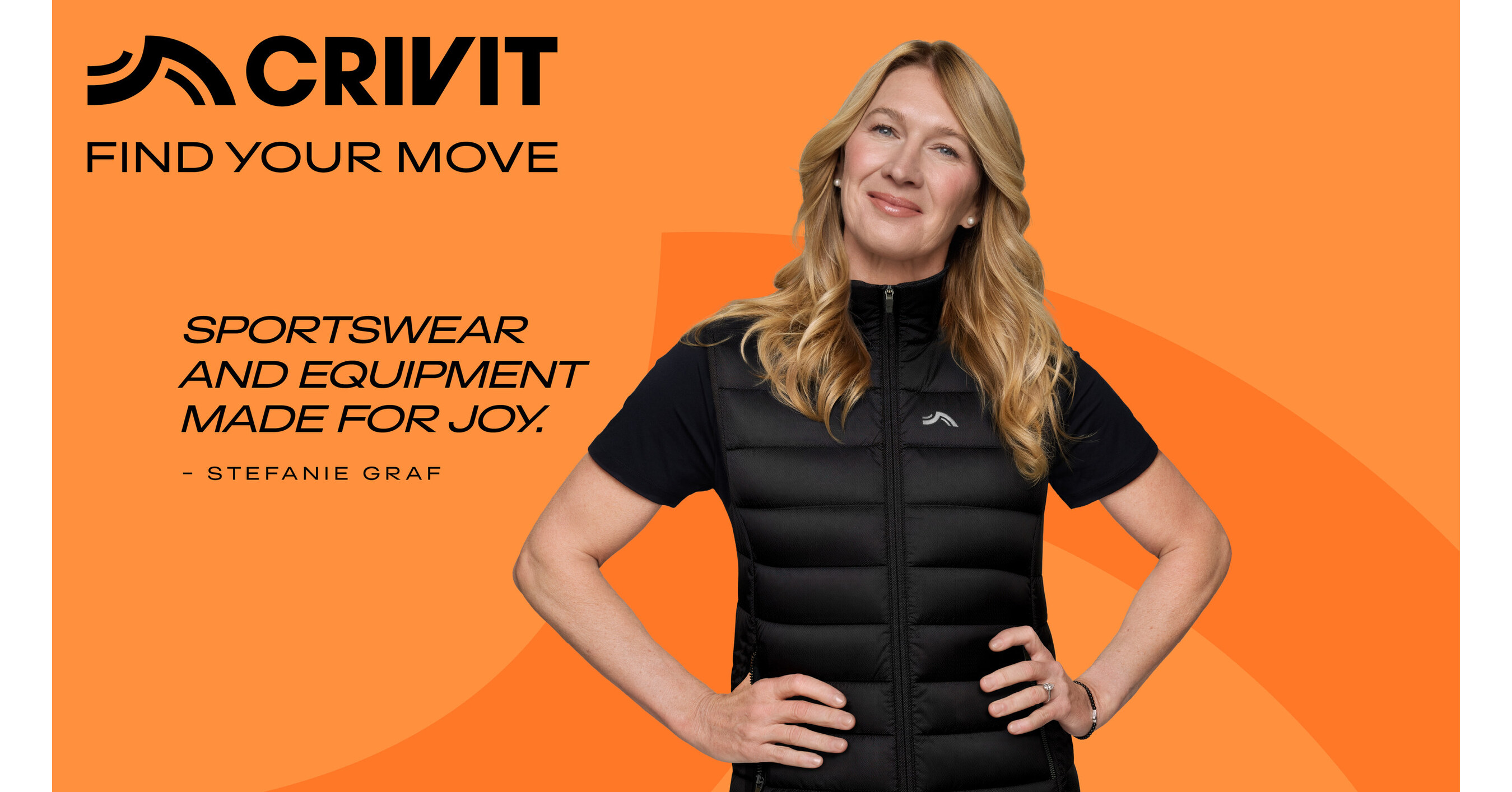 Together for sport and movement: CRIVIT and Stefanie Graf launch ...