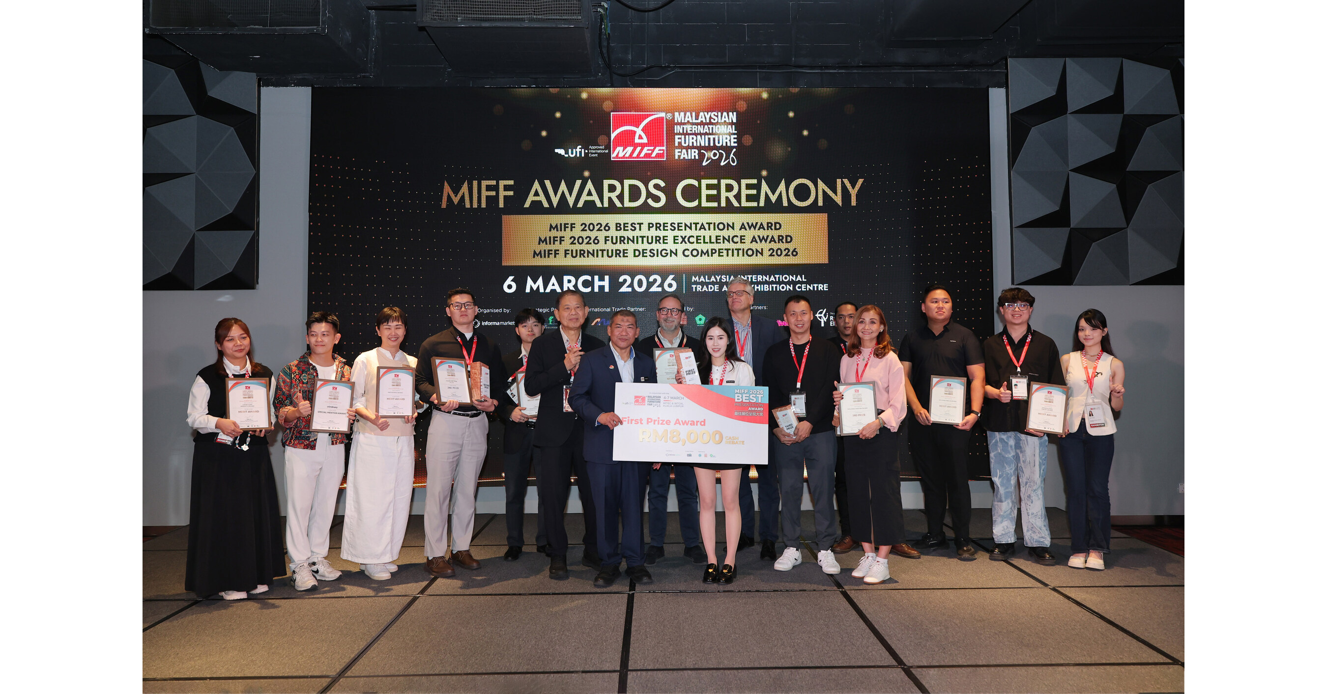 MIFF 2026 AWARDS HONOUR DESIGN EXCELLENCE IN THE FURNITURE INDUSTRY