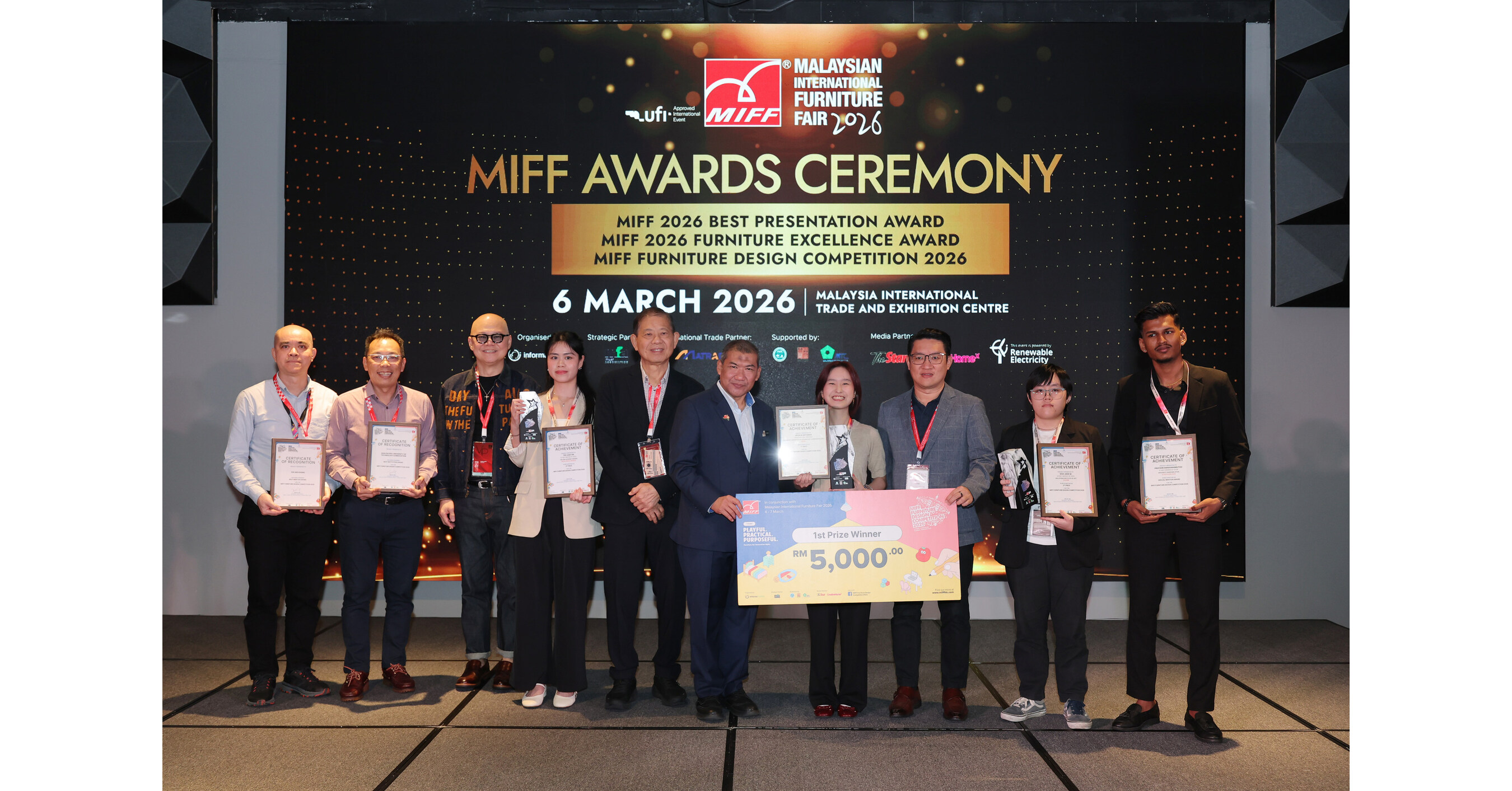 MIFF 2026 AWARDS HONOUR DESIGN EXCELLENCE IN THE FURNITURE INDUSTRY