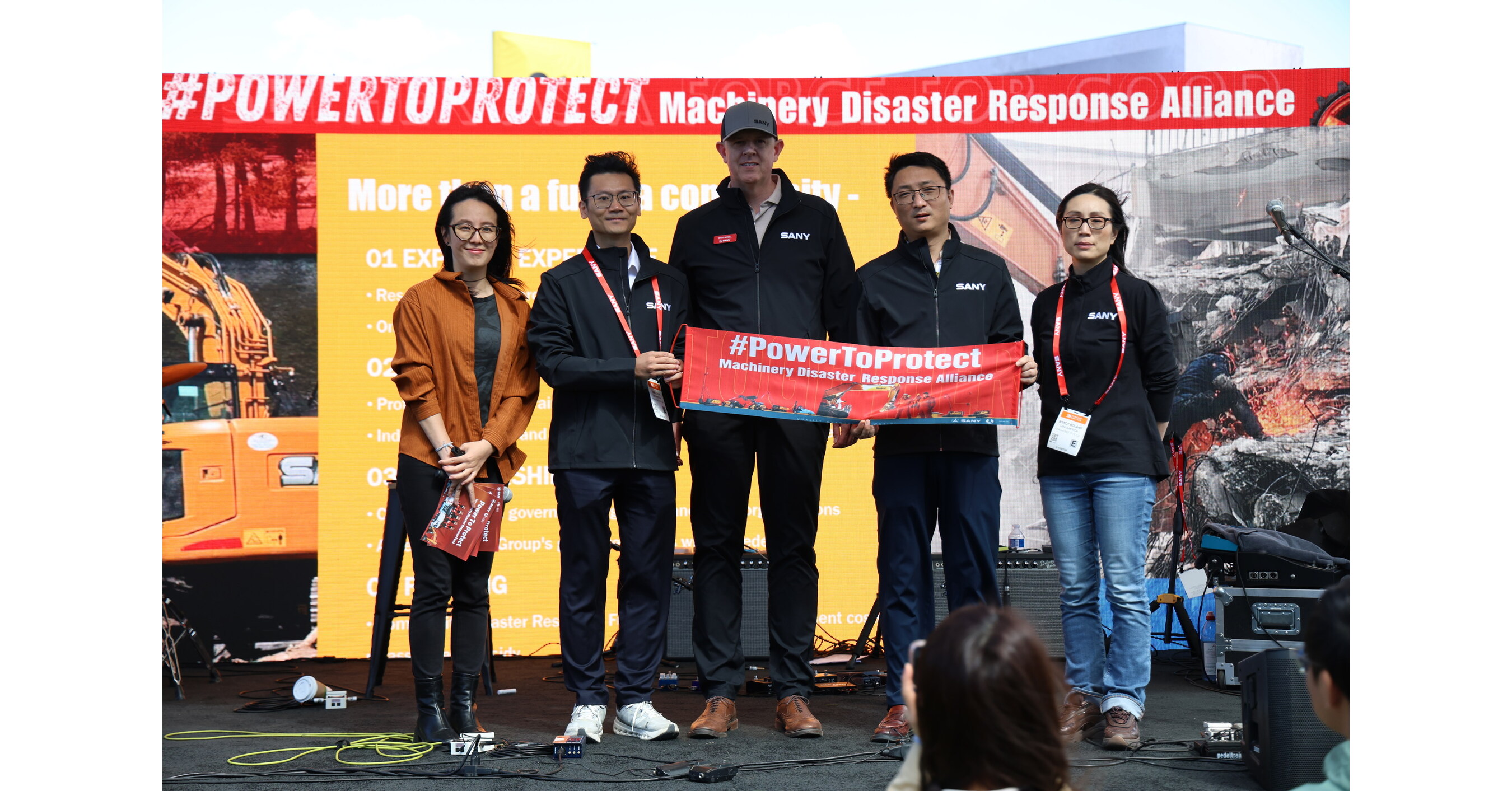 SANY America Launches Community Disaster Response Fund at CONEXPO 2026