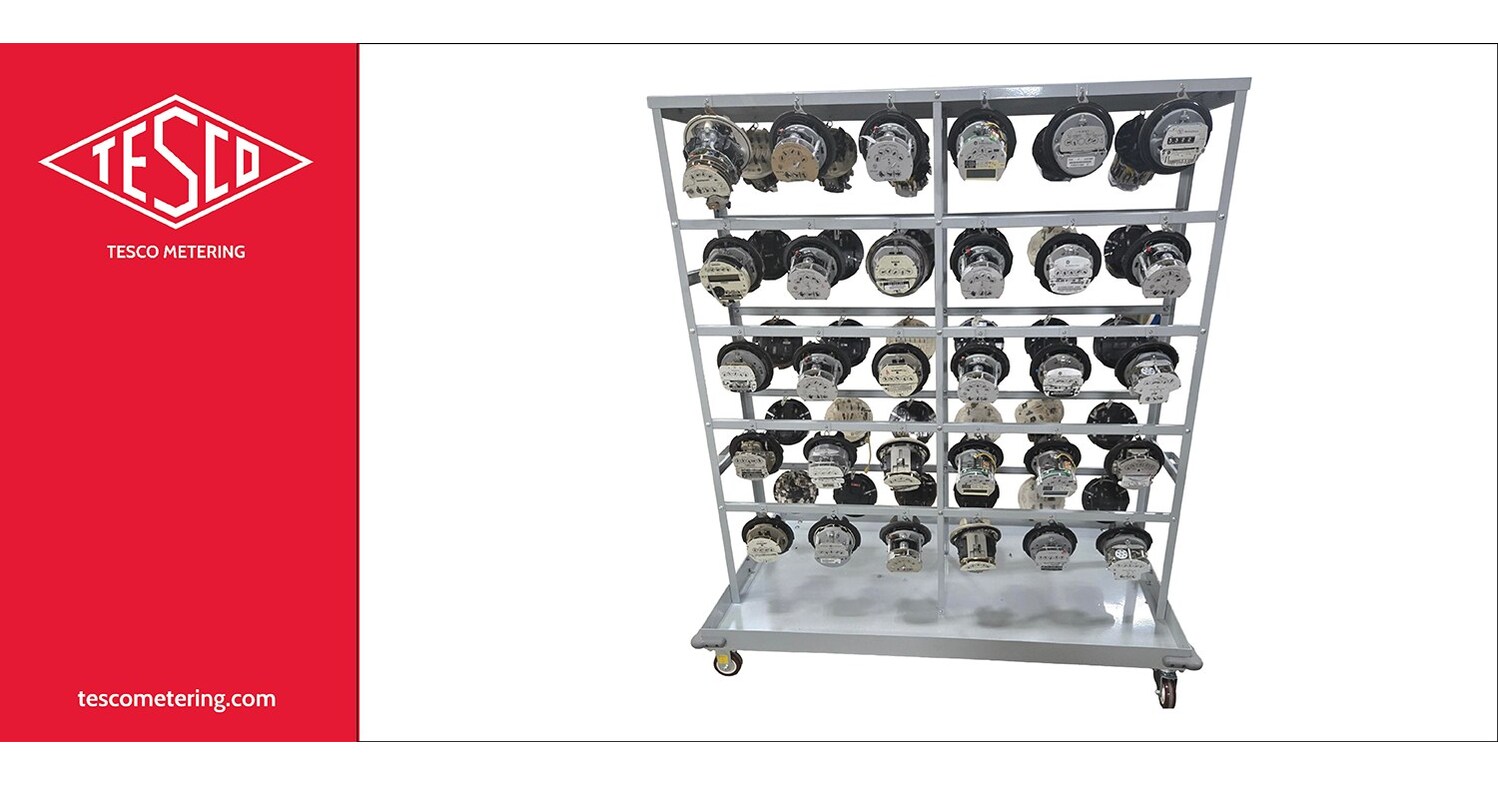 TESCO Metering Introduces Model 749 Utility Meter Storage Rack for ...
