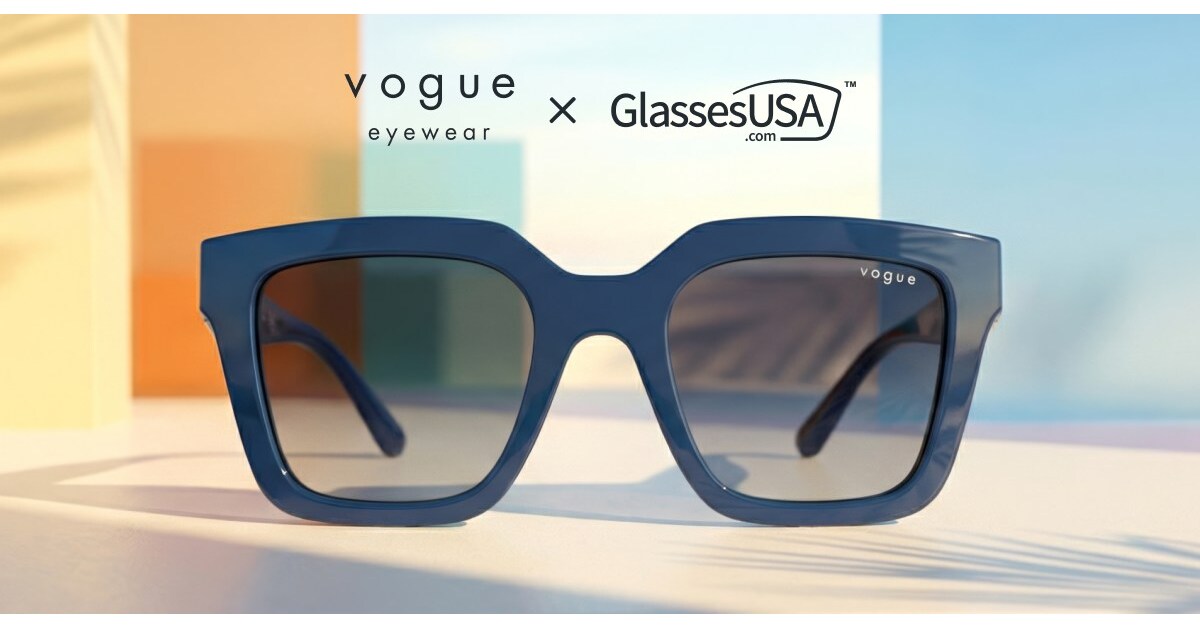 Vogue Eyewear x GlassesUSA.com Launch Statement Frame to Welcome Spring ...